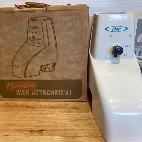 Oster | Dining | Osterizer Blender White Icer Attachment Model 435 ...